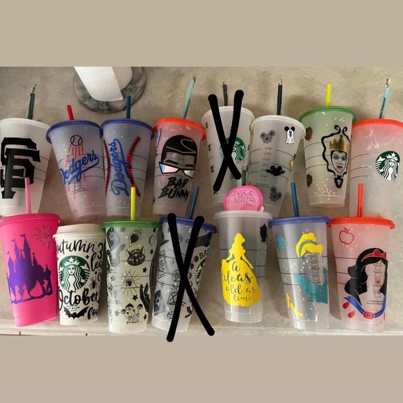 Starbucks | Dining | Custom Starbucks Cups | Poshmark